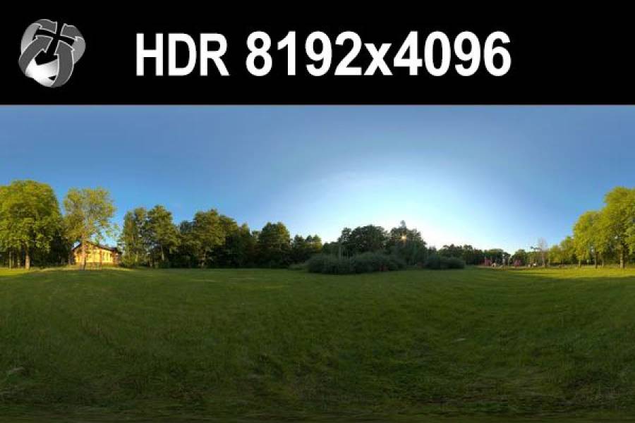 HDR 154 Park Grass Field - Professional HDRI | HDRI Hub