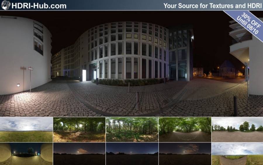 HDRI Hub - 30% Discount - HDR Pack 013