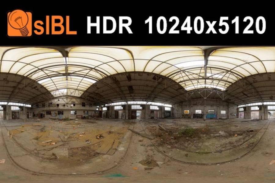 HDRI 101 Old Factory - Professional HDRI | HDRI Hub