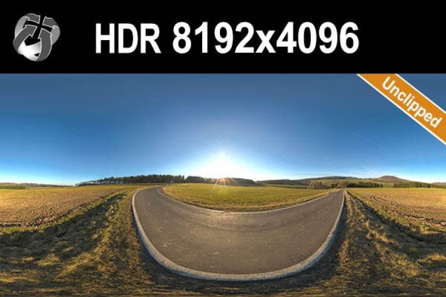 HDR 142 Rural Road - Professional HDRI | HDRI Hub