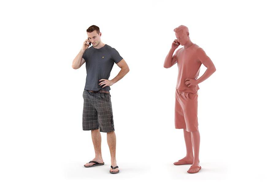 3D People: Man Aaron 0085 - Professional HDRI | HDRI Hub