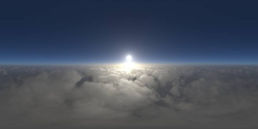 HDRI Dome: loc00184-7 Above the Clouds - Professional HDRI | HDRI Hub
