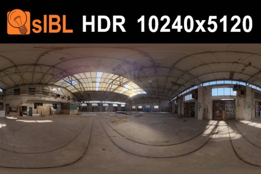 HDRI 105 Old Factory - Professional HDRI | HDRI Hub