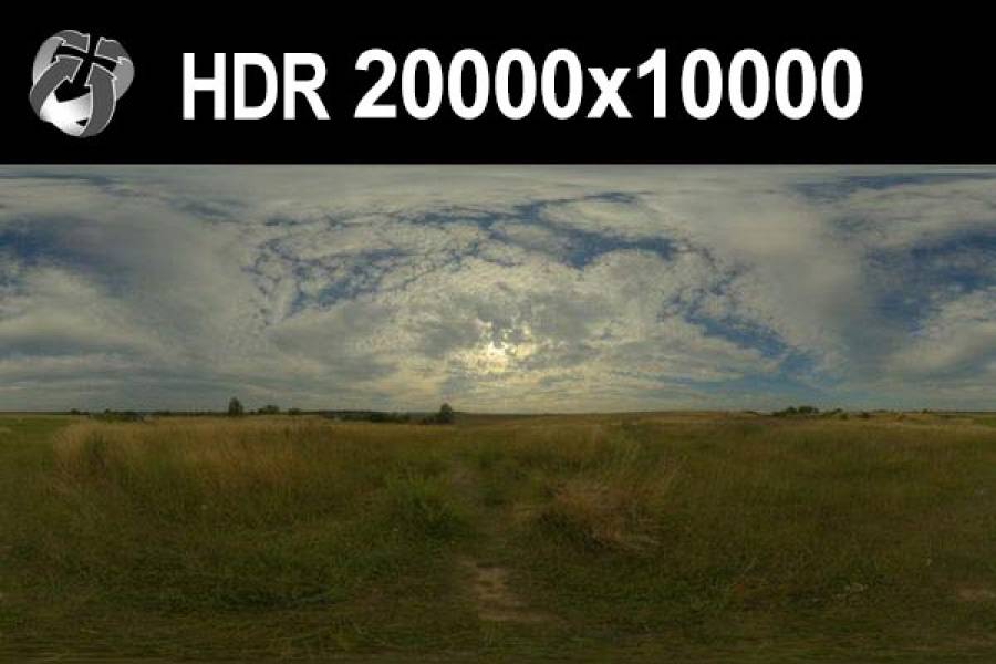 HDR 155 Cloudy Sky 20k - Professional HDRI | HDRI Hub