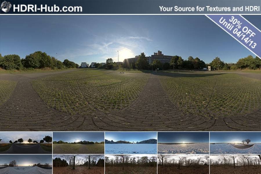 HDRI Hub - 30% Discount - HDR Pack 011