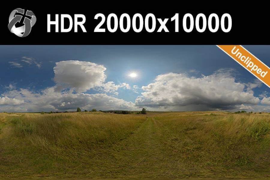 HDR 166 Sunny Storm Clouds 20k - Professional HDRI | HDRI Hub