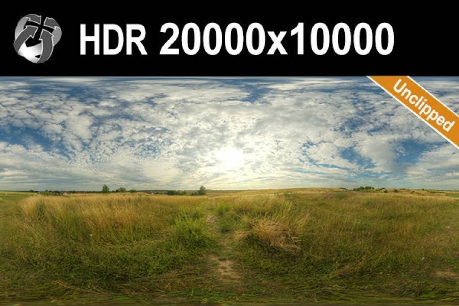 HDRI 164 Cloudy Sky 20k - Professional HDRI | HDRI Hub